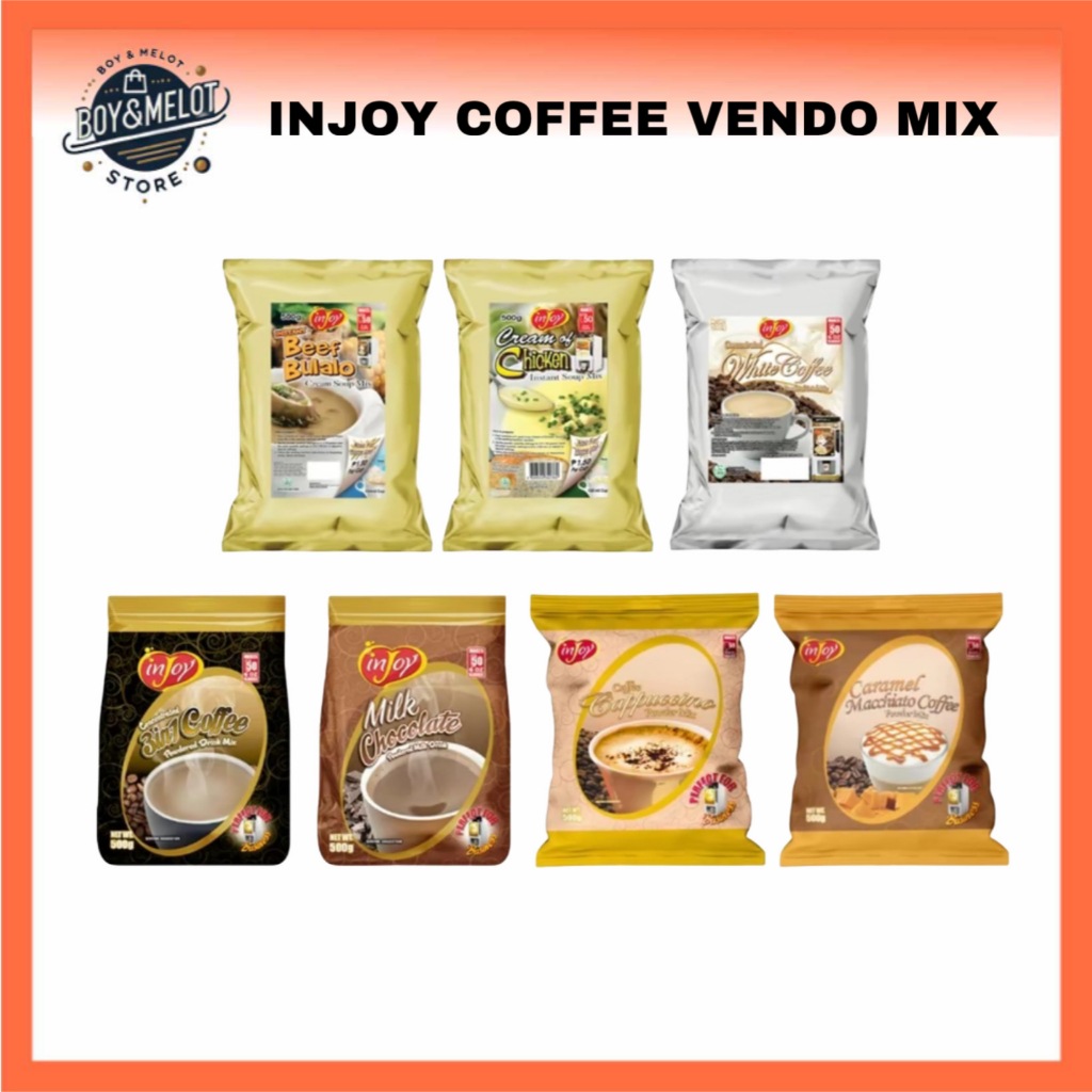 Injoy coffee vendo mix 500g | Shopee Philippines