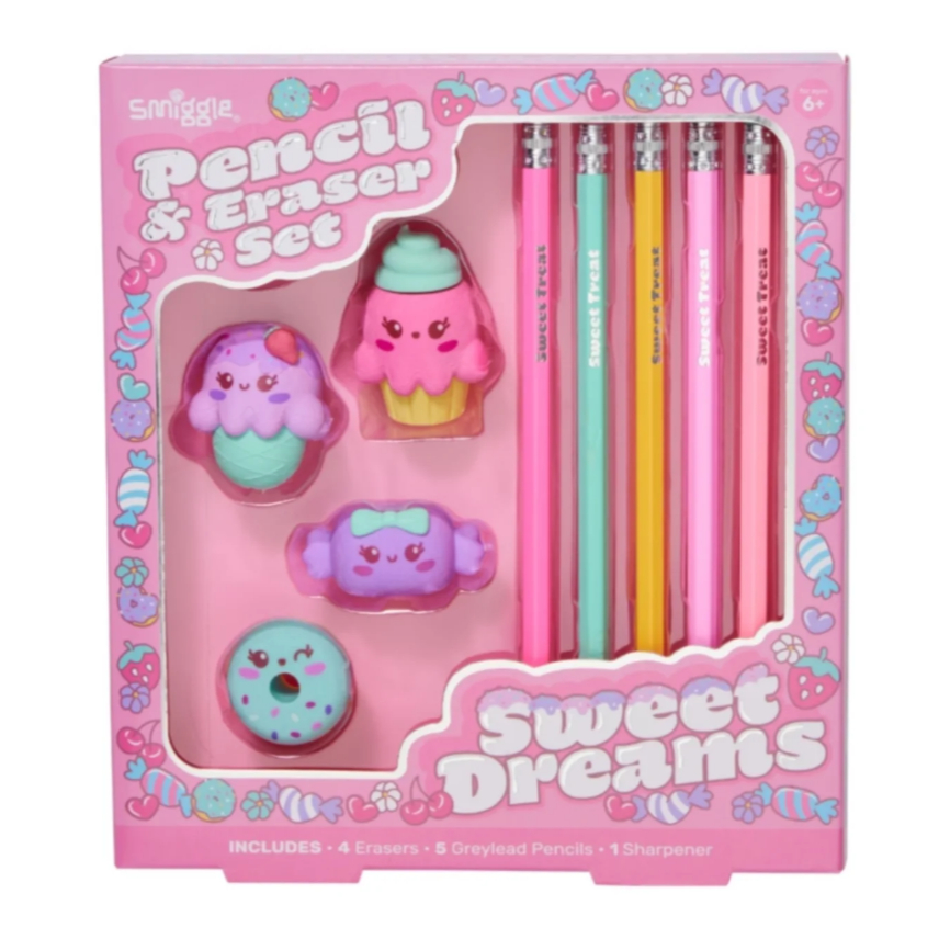 Smiggle Vision Eraser Pencil Box Set | Shopee Philippines