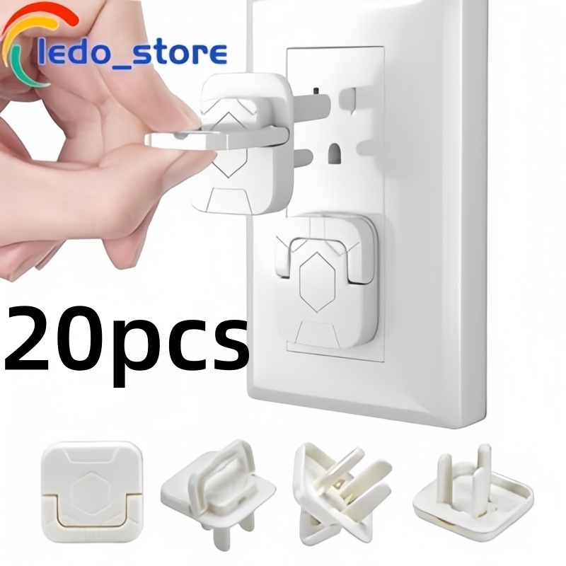 20pcOutlet Covers Baby Proofing with Hidden Pull Handle Child Safety ...