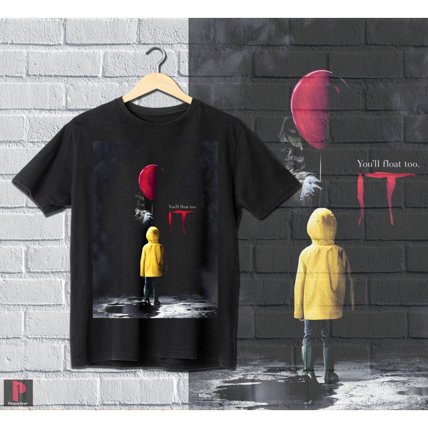IT Movie Poster Shirt | Asian Size | Unisex | Cotton | Classic Horror ...