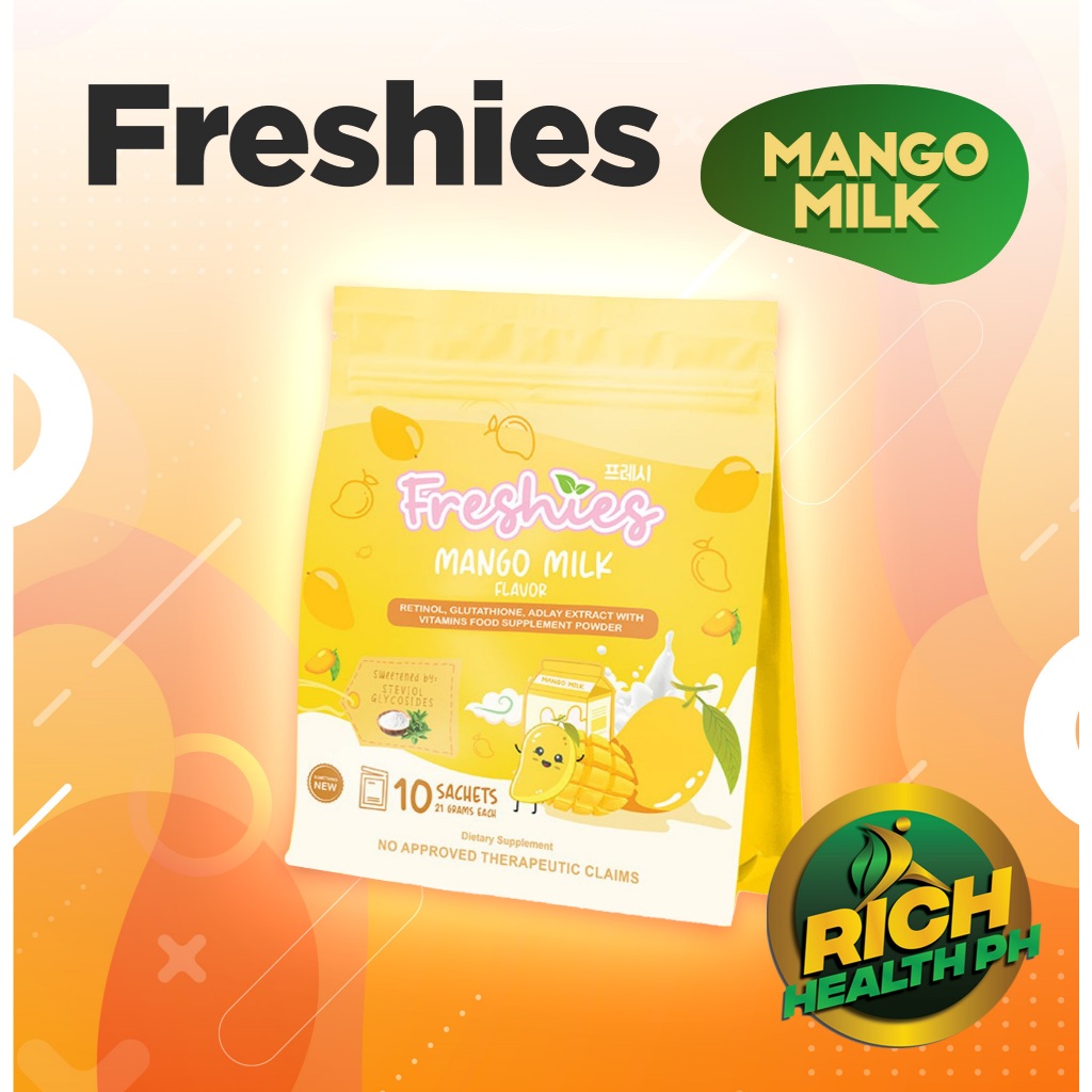 Freshies Mango Milk Drinks Retinol, Glutathione, Adlay Extract ...