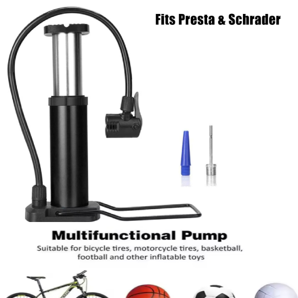 Bike Bicycle Pump Foot Pumps Mini Bike Pump Portable Bicycle Tire gas ...