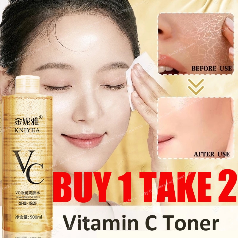 500ml Vitamin C Toner Intensive Whitening Toner Essence Remove Melasma ...