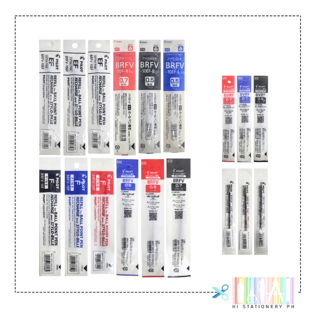 PILOT Acroball Refill for Acroball, Acro 300, Acro1000, Dr. Grip + 1 ...