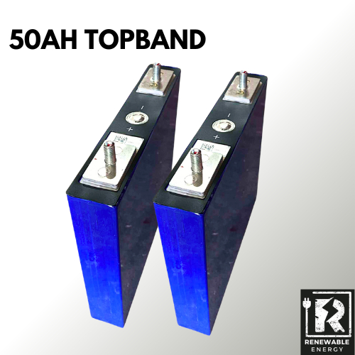 Lifepo4 Battery 50ah TOPBAND 3.2V Prismatic battery Lithium Ion ...