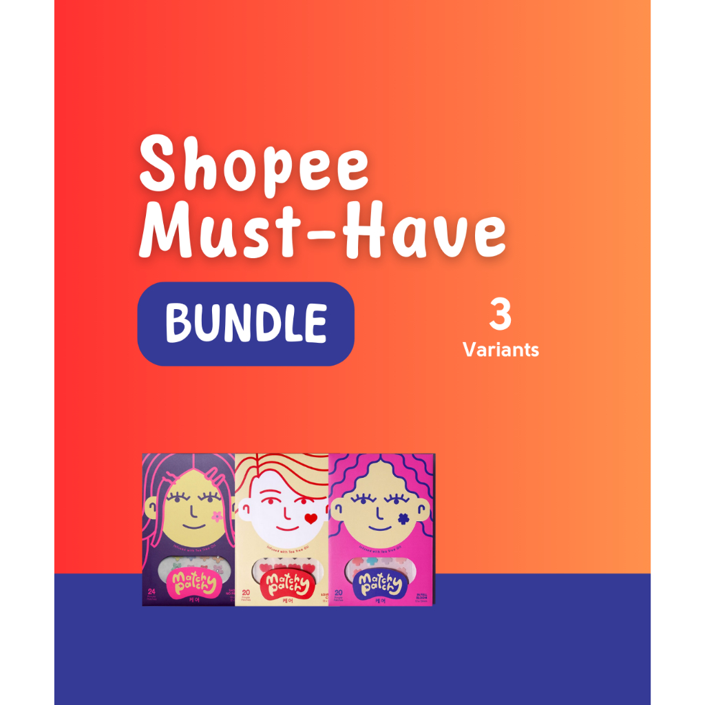 Matchy Patchy Pimple Patch | Shopee Must-Have Bundle | Hydrocolloid ...