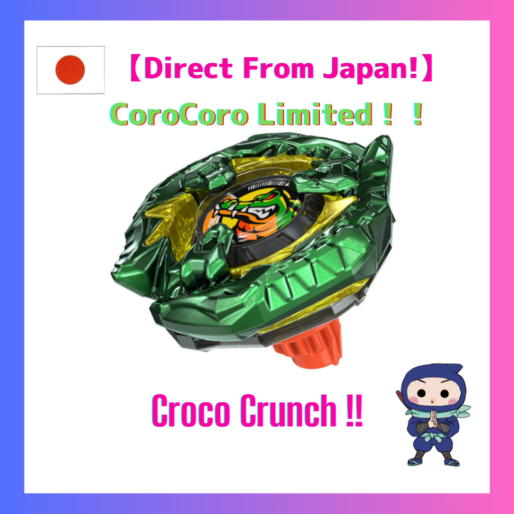 【Super SALE!! Until 】BEYBLADE X Beyblade X Croco Crunch 2-60Q | Shopee Philippines