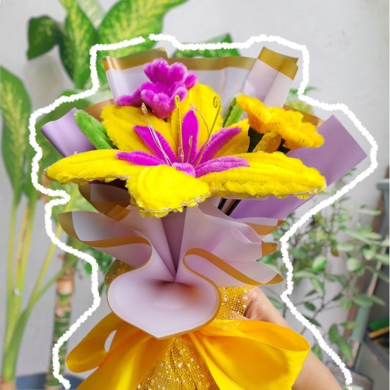 Fuzzy wire Tangled Bouquet - inspired sundrop v2 | Shopee Philippines