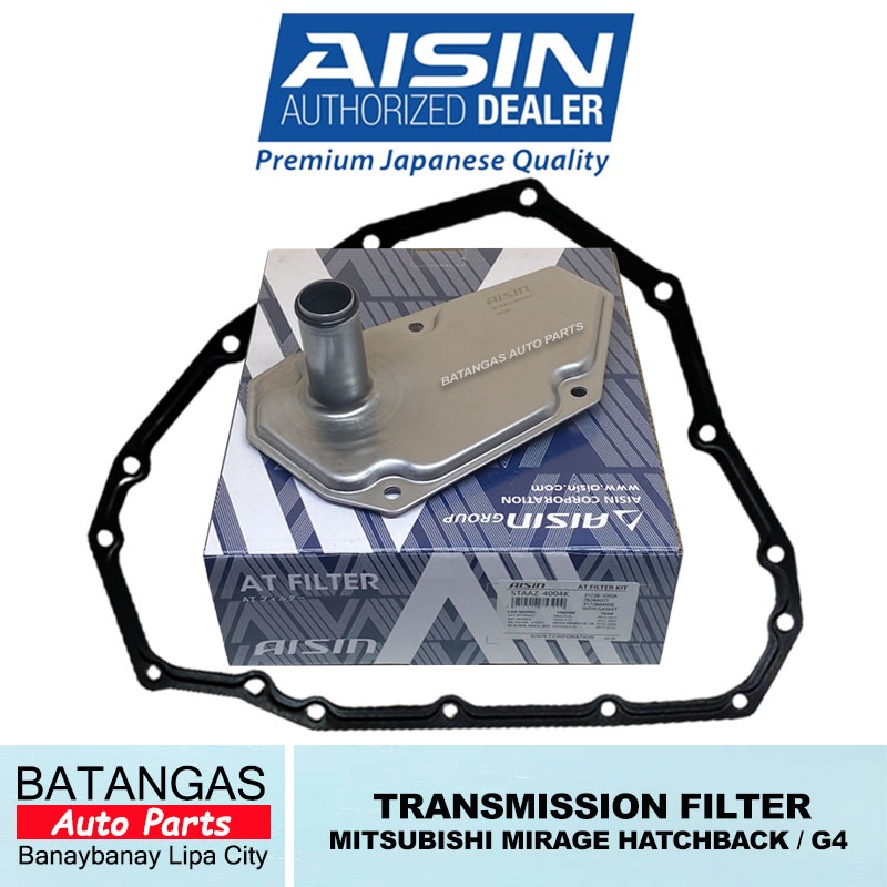 TRANSMISSION FILTER MITSUBISHI MIRAGE HATCHBACK / G4 SEDAN (WITH GASKET) AISIN or CKL JAPAN ...