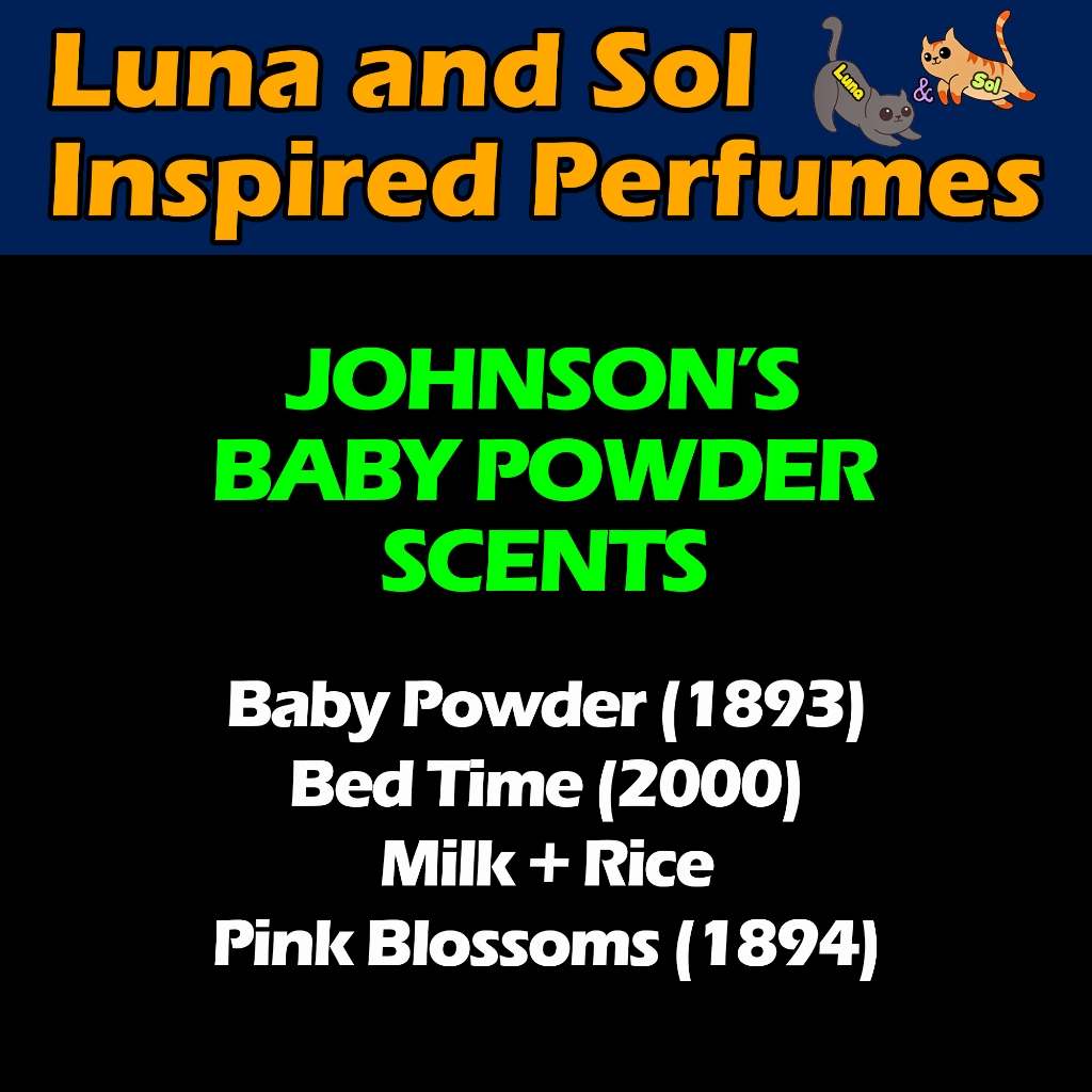 Johnson's Baby Powder Extrait de Parfum 40% Oil [Luna and Sol ...