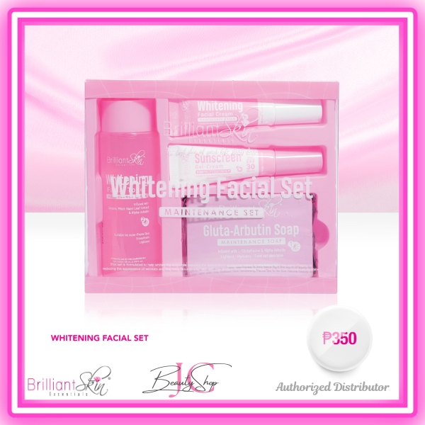 WHITENING FACIAL SET by Brilliant Skin Essentials | Shopee Philippines