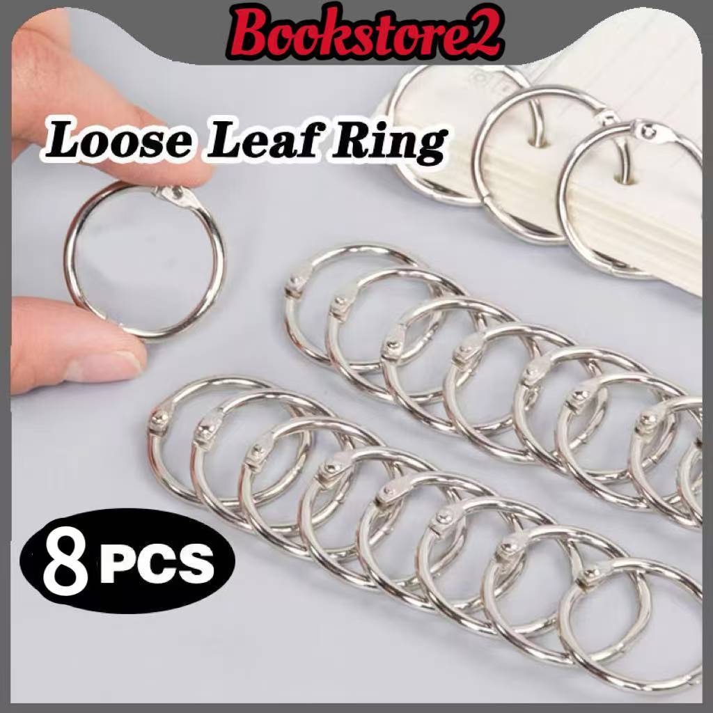 Metal Loose Leaf Book Binder Hoop Ring Handwork Multifunctional ...