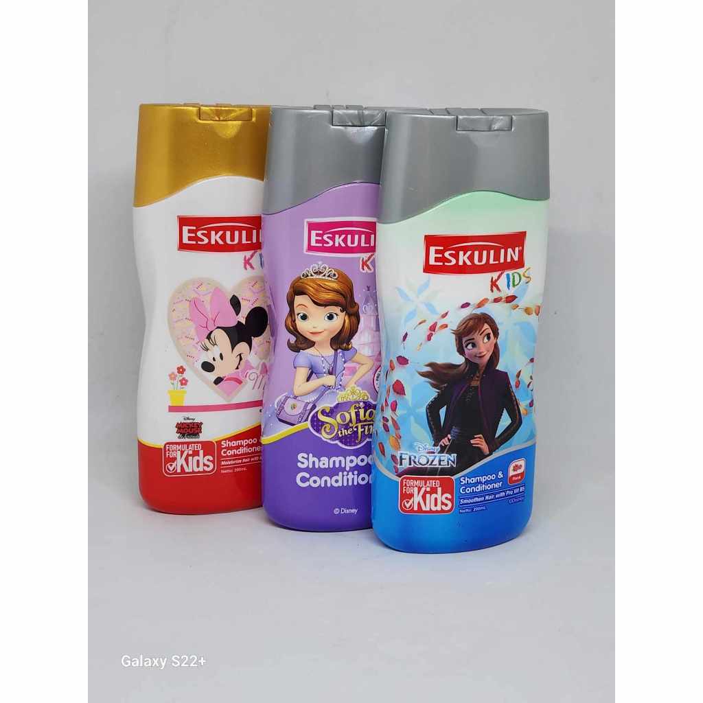Eskulin Disney Princess Minnie Mickey Shampoo Conditioner for Kids ...