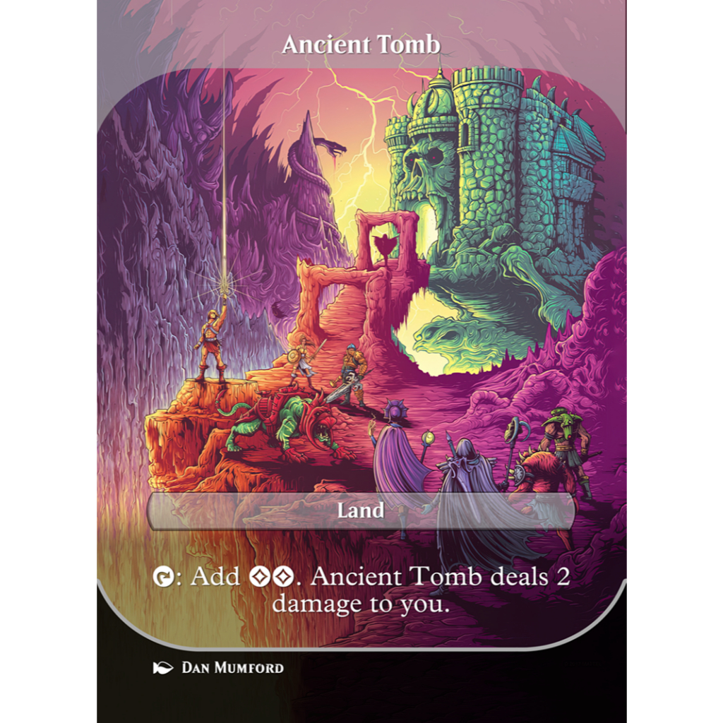 Custom Art Card - Ancient Tomb (He-Man) | Shopee Philippines