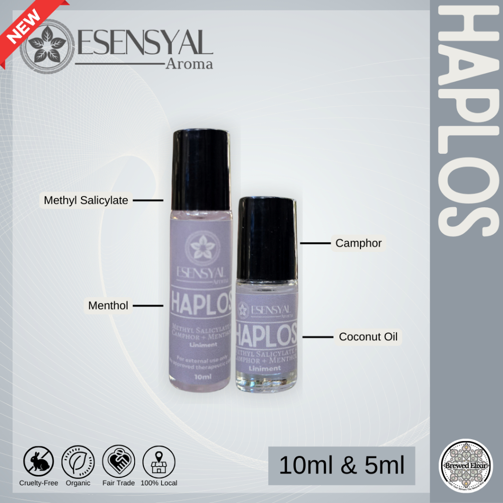 Esensyal Aroma HAPLOS Methyl Salicylate + Camphor - roll on I essential ...