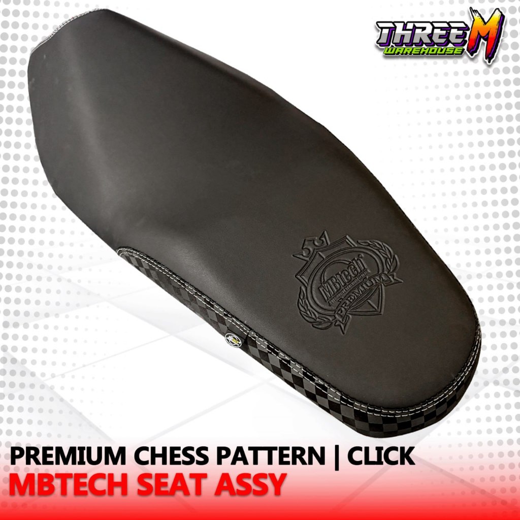 MBTECH SEAT ASSY PREMIUM CHESS PATTERN FOR CLICK/M3/MIO | Shopee ...