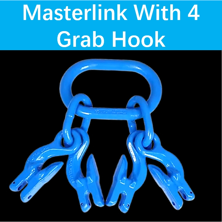 Toyu 8-10 5.3 Tons / 10-10 8 Tons Masterlink With 4 Grab Hook For ...