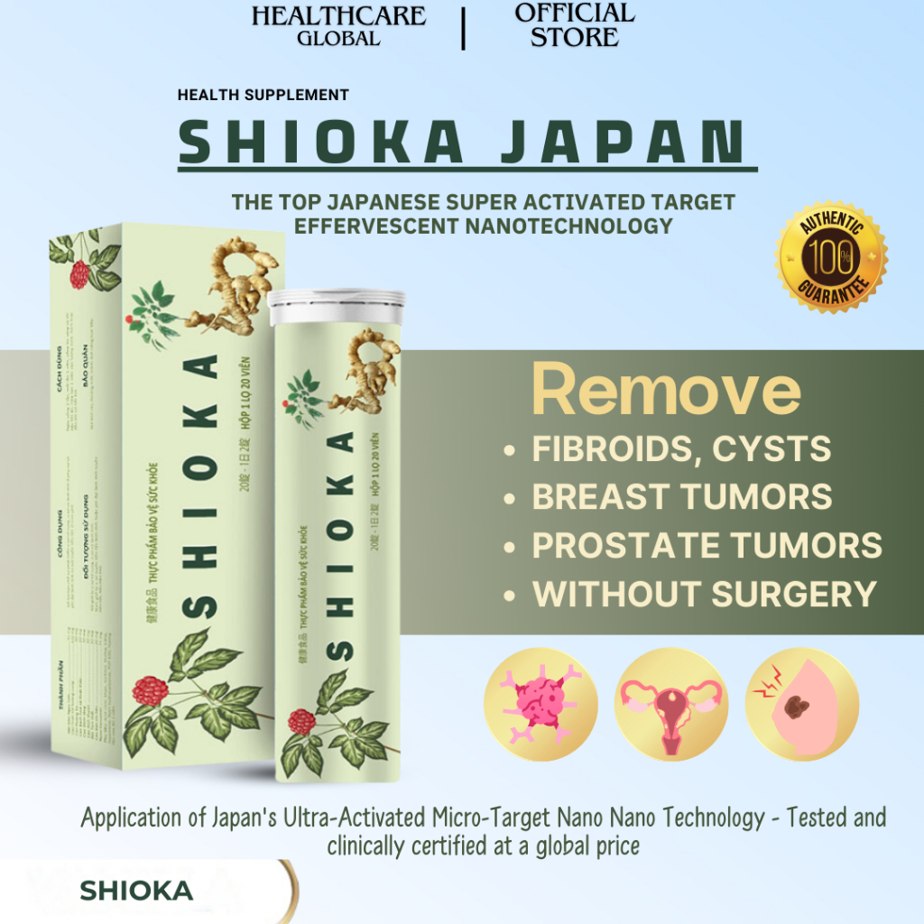 SHIOKA Women's Health Effervescent Tablets – Ginseng & Nano Curcumin ...