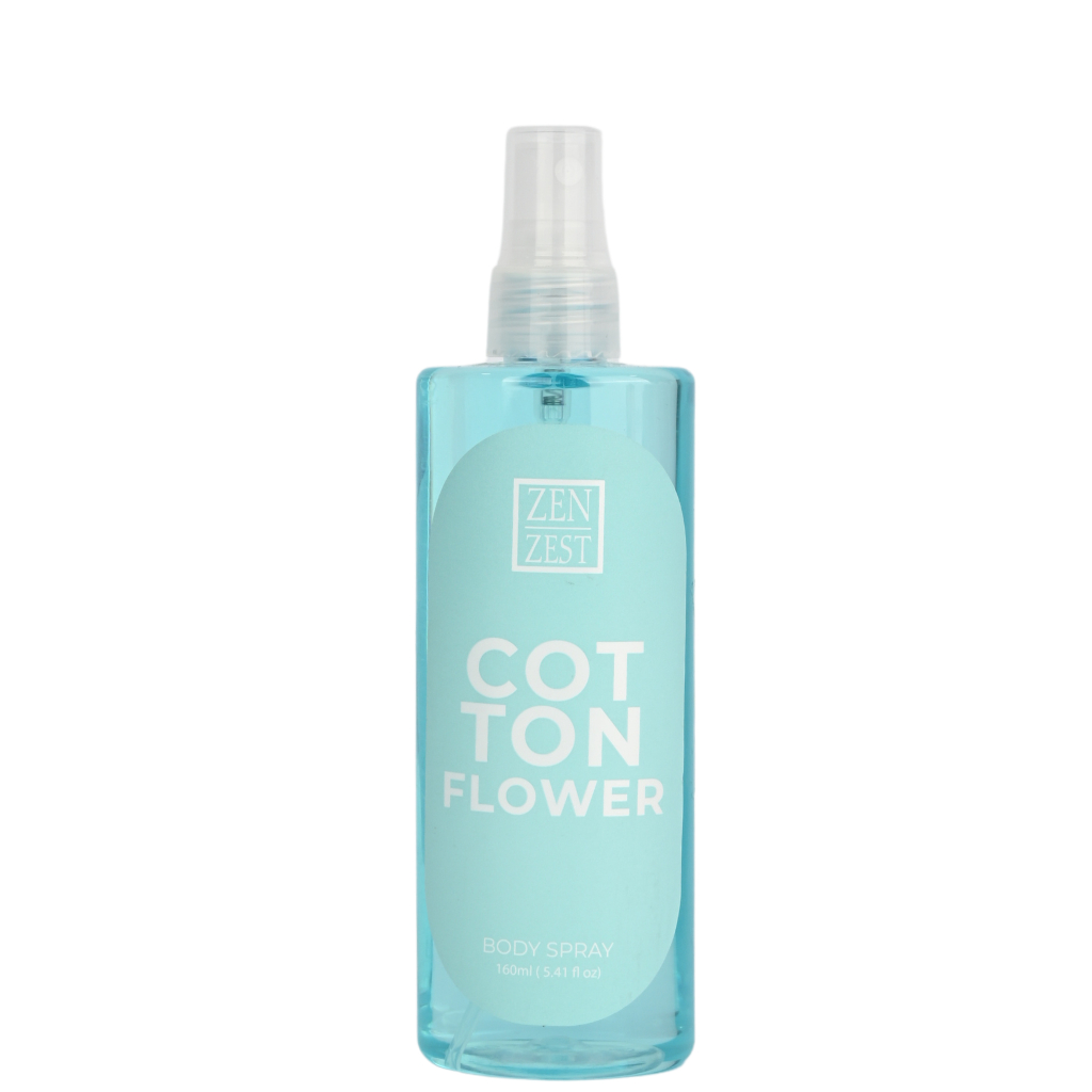 COTTON FLOWER 150ml Long lasting Powdery Fragrance Zen Zest Oil Based ...
