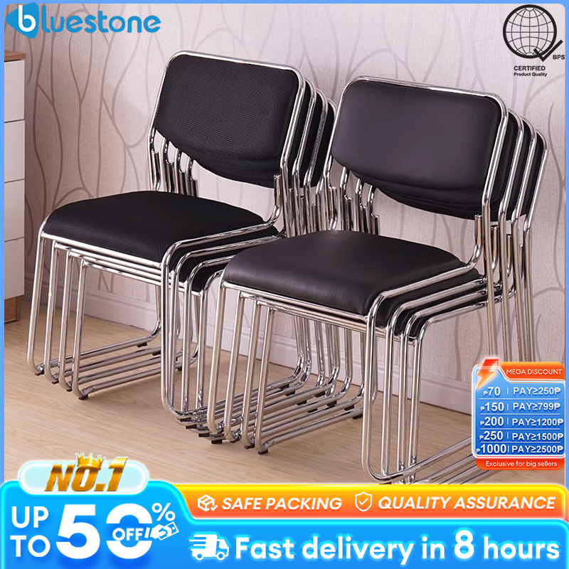 Leather Chair Conference Office Chair 50cm*50cm*78cm | Shopee Philippines