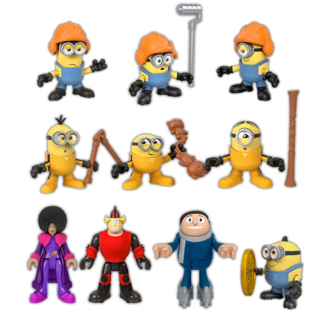 Imaginext Minions Rise Of Gru Figure Assorted | Shopee Philippines