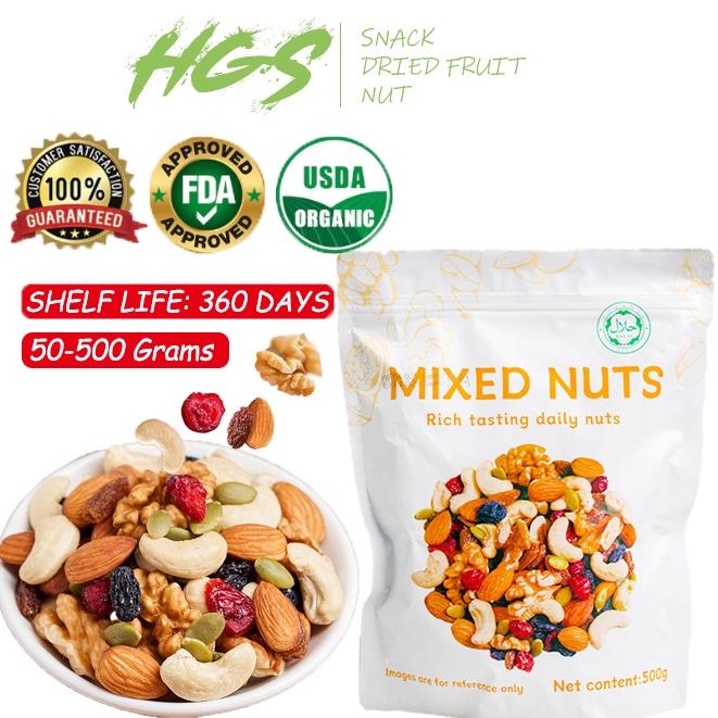 7 Kinds Of Mixed Nuts 250g Mixed Nut Snacks | Shopee Philippines