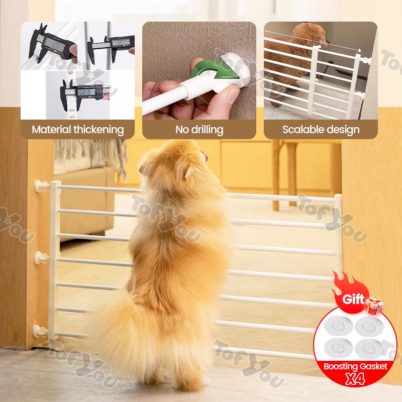 Pet Adjustable Safety Gate For Dogs Safety Gate For Pets Safety Gate ...