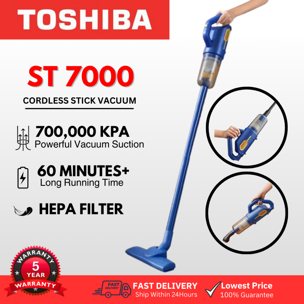 Cordless Vacuum Cleaner ST6101/ST7000 Household 3-in-1Mini Handheld ...