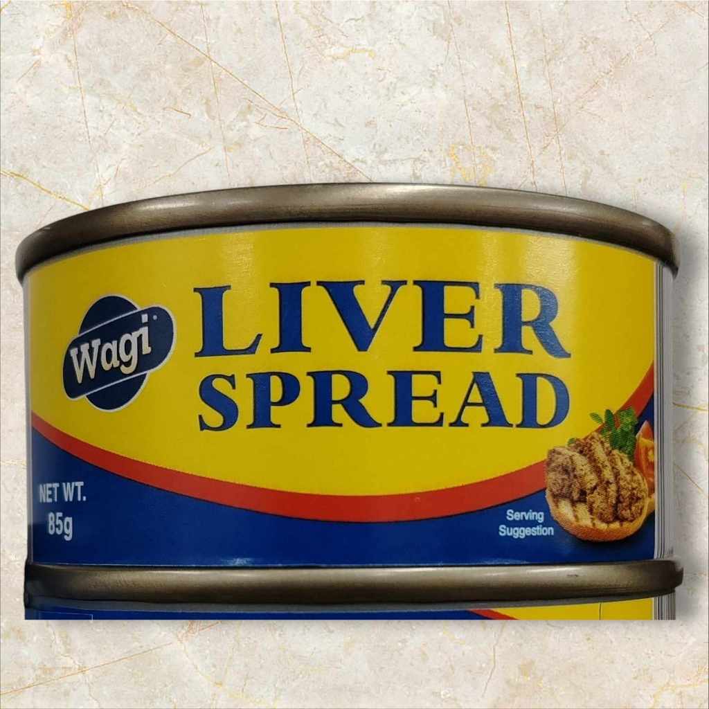 Wagi Liver Spread (Taste as your Regular Liver Spread) - 85g | Shopee ...