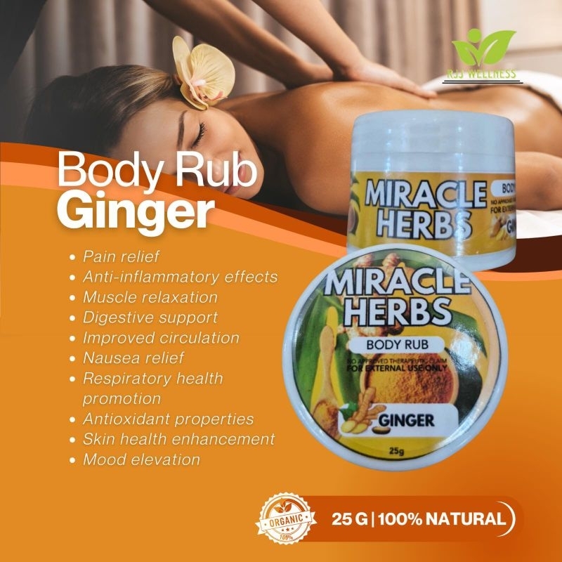 Miracle Herbs Body Rub 25g | Shopee Philippines