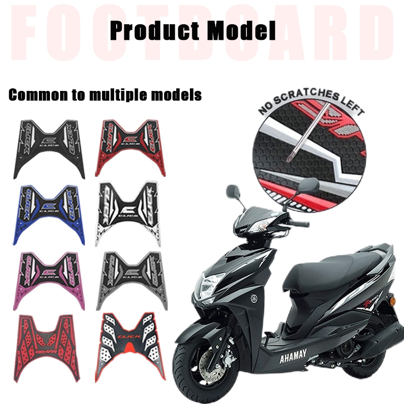 HONDA CLICK 125i /150i Footboard Rubber Matting With Bolts For CLICK V1 ...