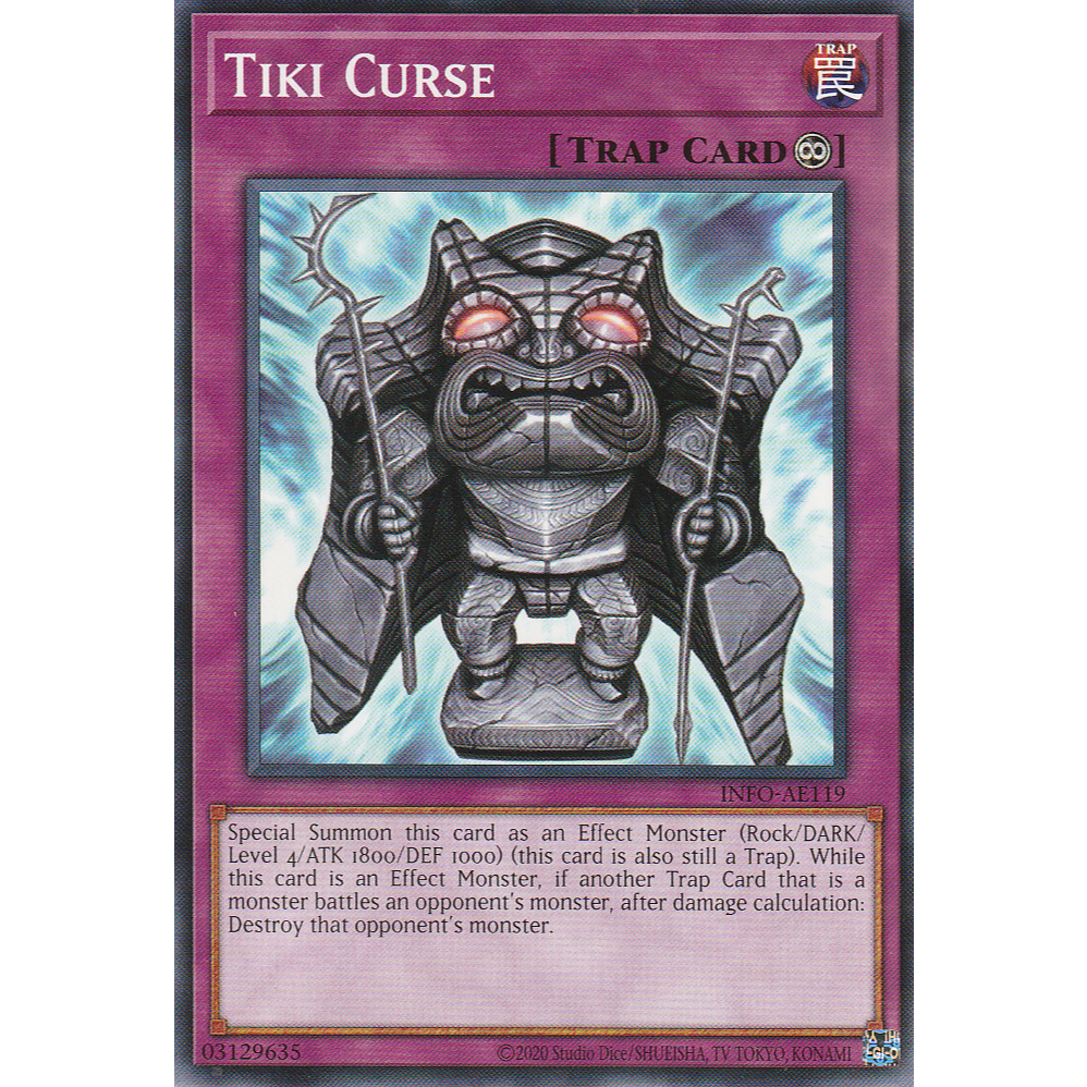 INFO-AE119 Tiki Curse (N) | Shopee Philippines