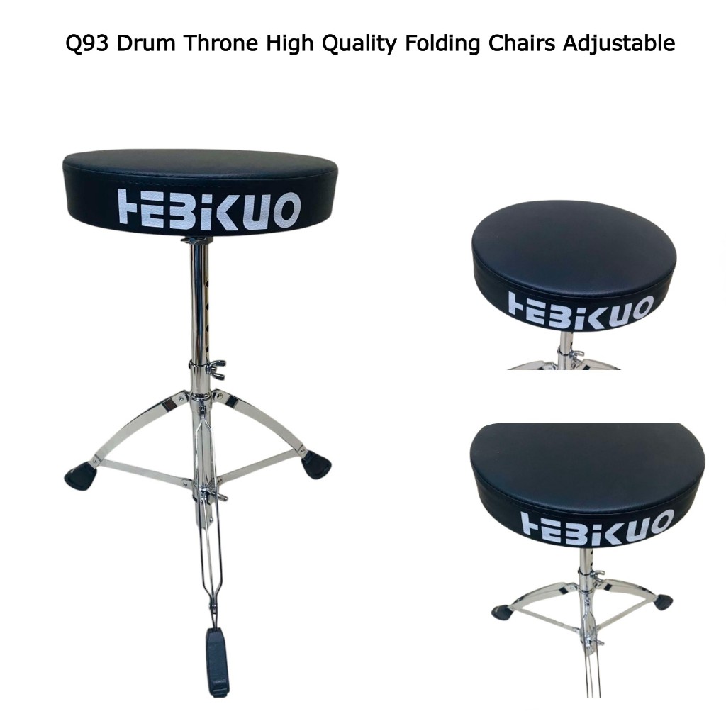 Q93 Drum Throne High Quality Folding Chairs Adjustable | Shopee Philippines