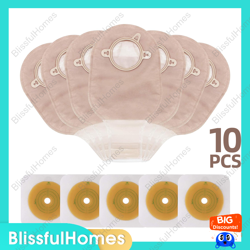 BlissfulHomes Large Capacity Urostomy Bag with Breathable Material ...