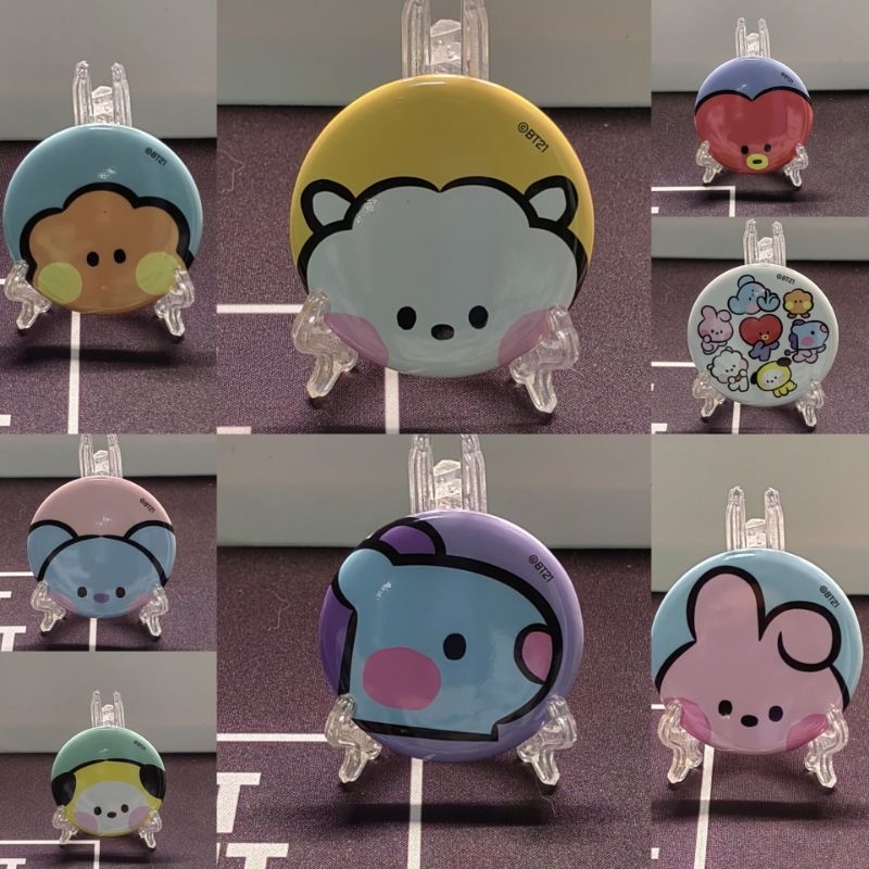 BTS BT21 can badge LF Japan official | Shopee Philippines