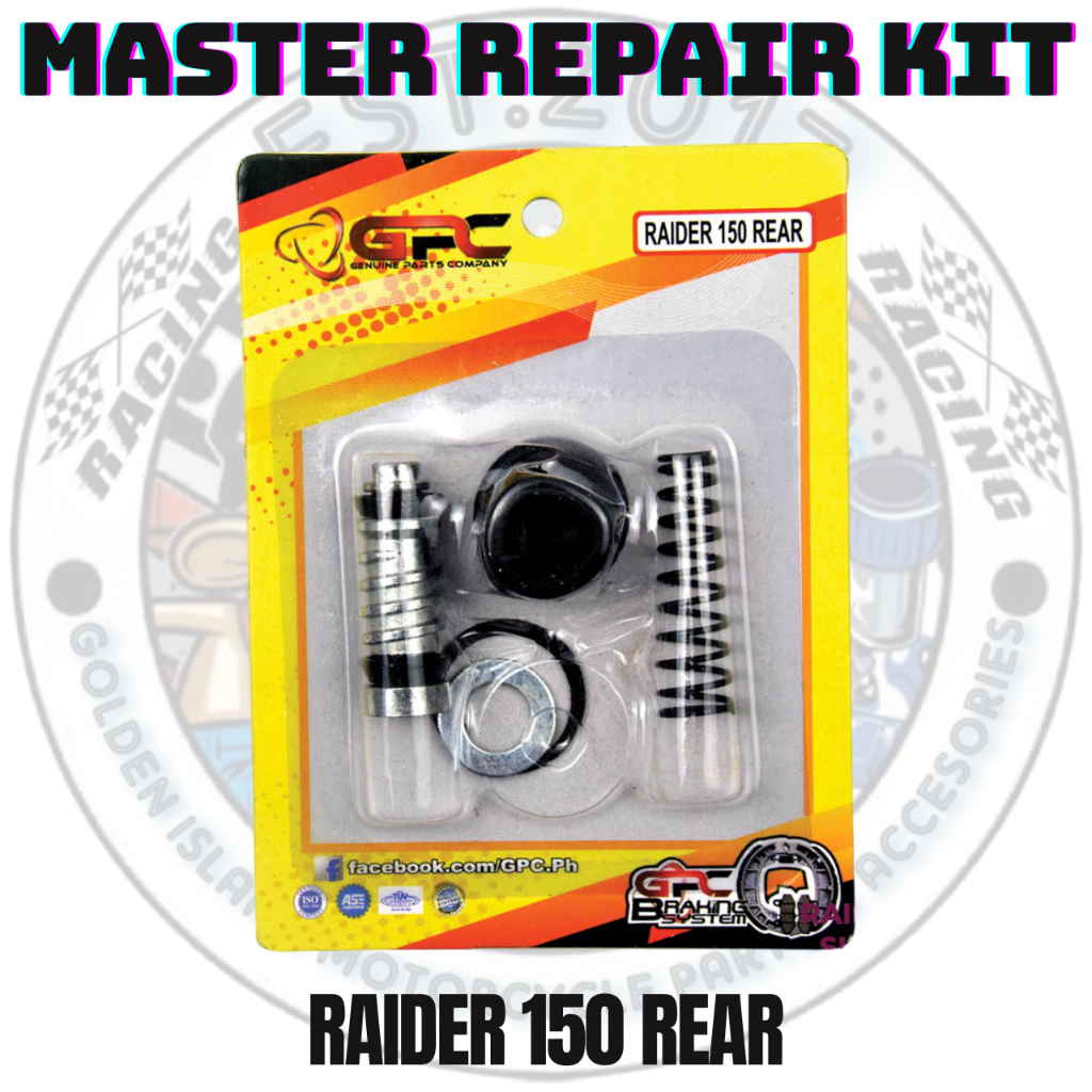GPC Master Repair Kit for Suzuki Raider 150 Rear - High Quality ...