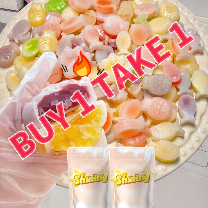 Shining Fruit Wax Candy in Many Shapes, Beeswax Candy with Melting ...