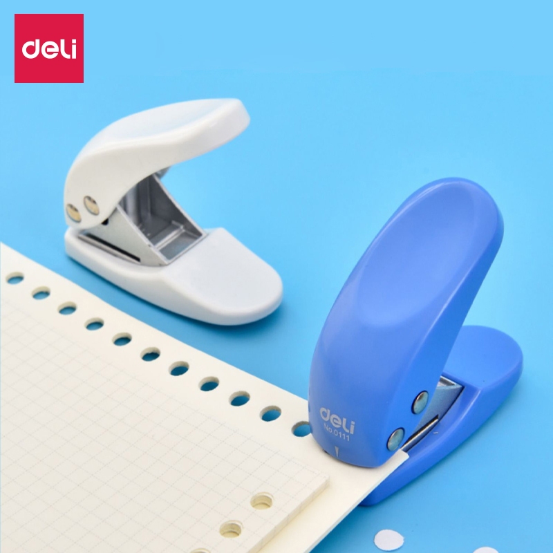 Deli 6mm Puncher One Hole DIY Loose Leaf Puncher 0111 | Shopee Philippines