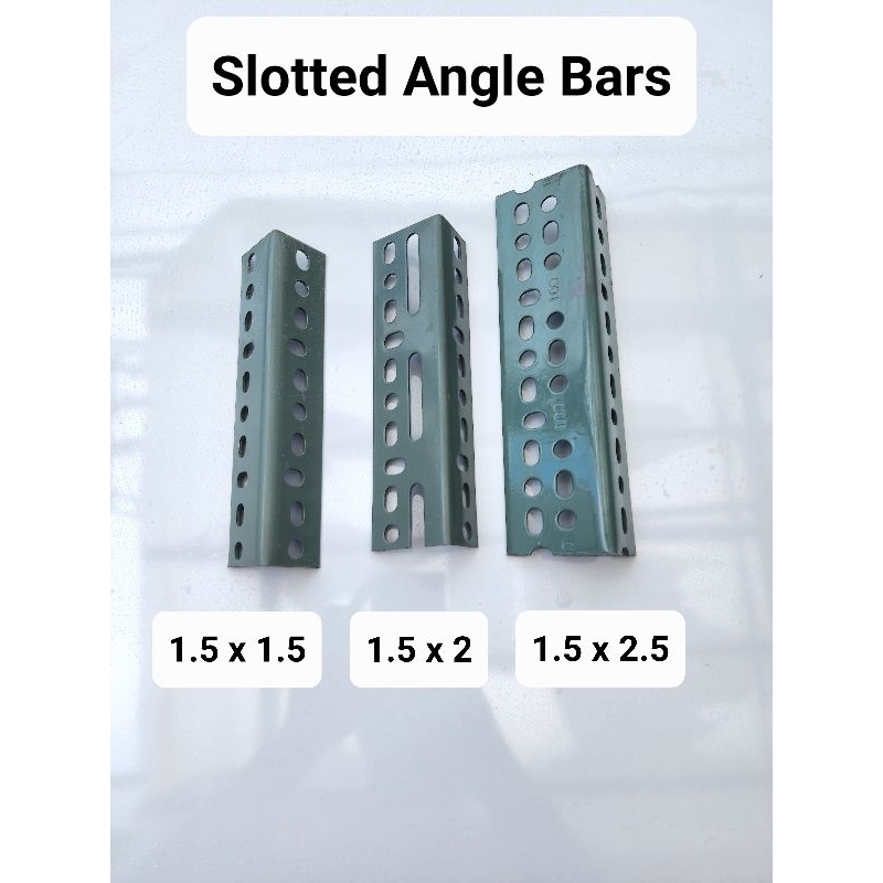 Quick Shelves - Slotted Angle Bar - 1ft to 5ft | Shopee Philippines
