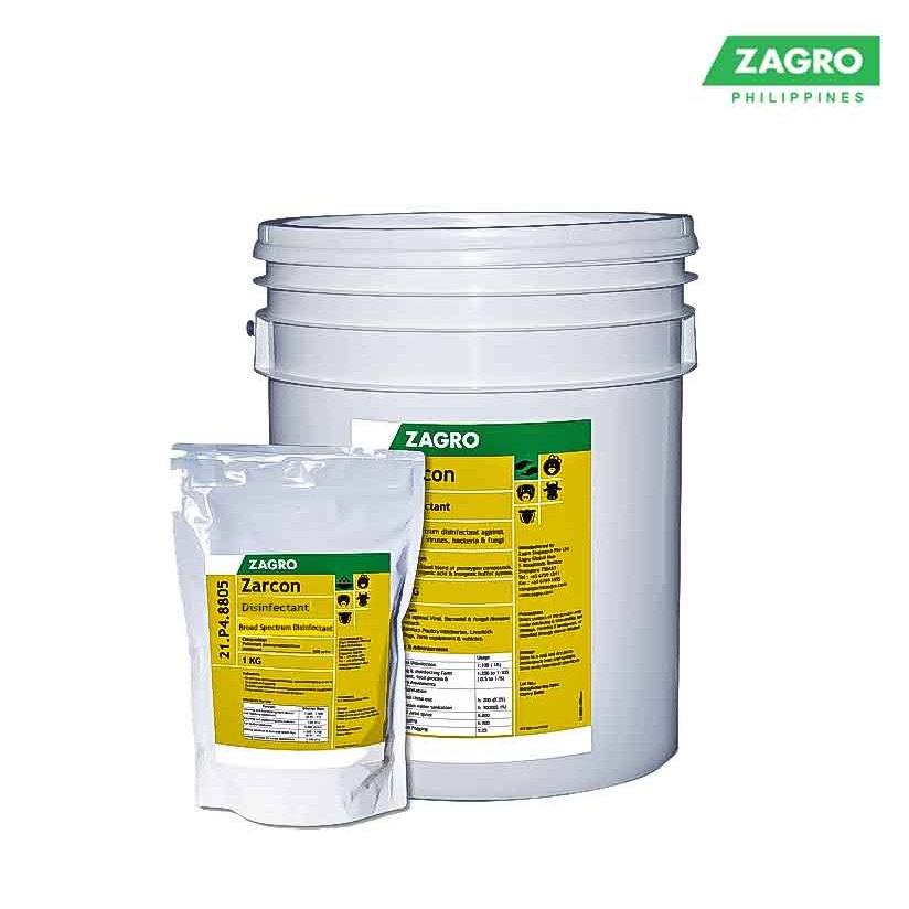 ZARCON - a water soluble disinfectant for livestock farms, best against ...
