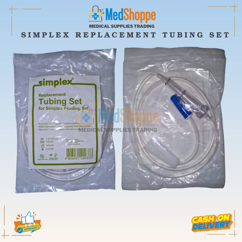 SIMPLEX ENTERAL REPLACEMENT TUBING SET | Shopee Philippines
