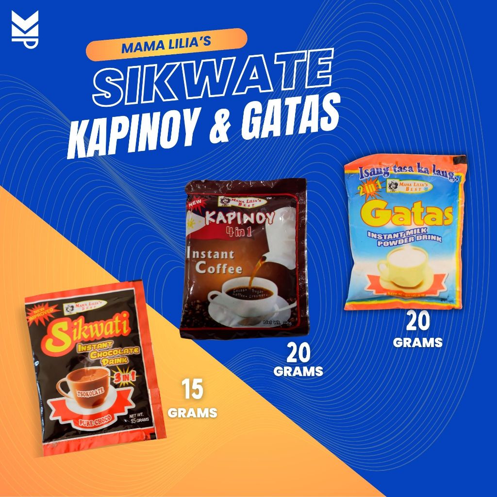Sikwate 3in1 Instant Choco Drink , Gatas Powdered Milk Drink 2in1 or ...