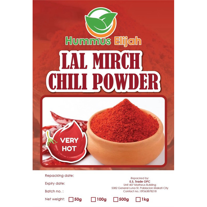 Lal Mirch Chili Powder (India). Very Hot. 500g/1kg | Shopee Philippines