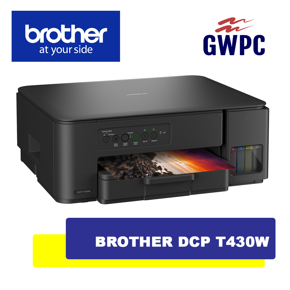 Brother DCP-T430W Ink Tank Printer T430W T430 T420 T436W T436 DCPT430 DCPT430W | Shopee Philippines