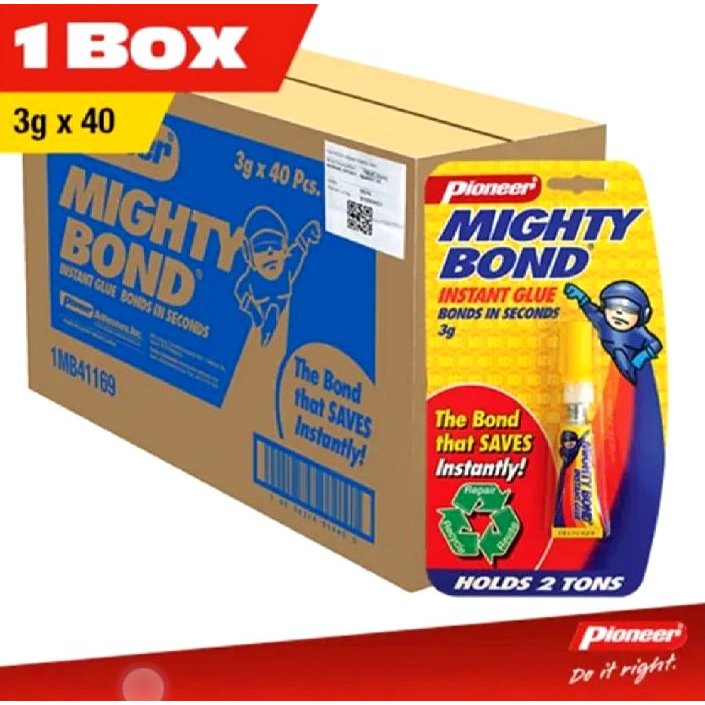 MIGHTY BOND 3g (SOLD PER BOX) | Shopee Philippines