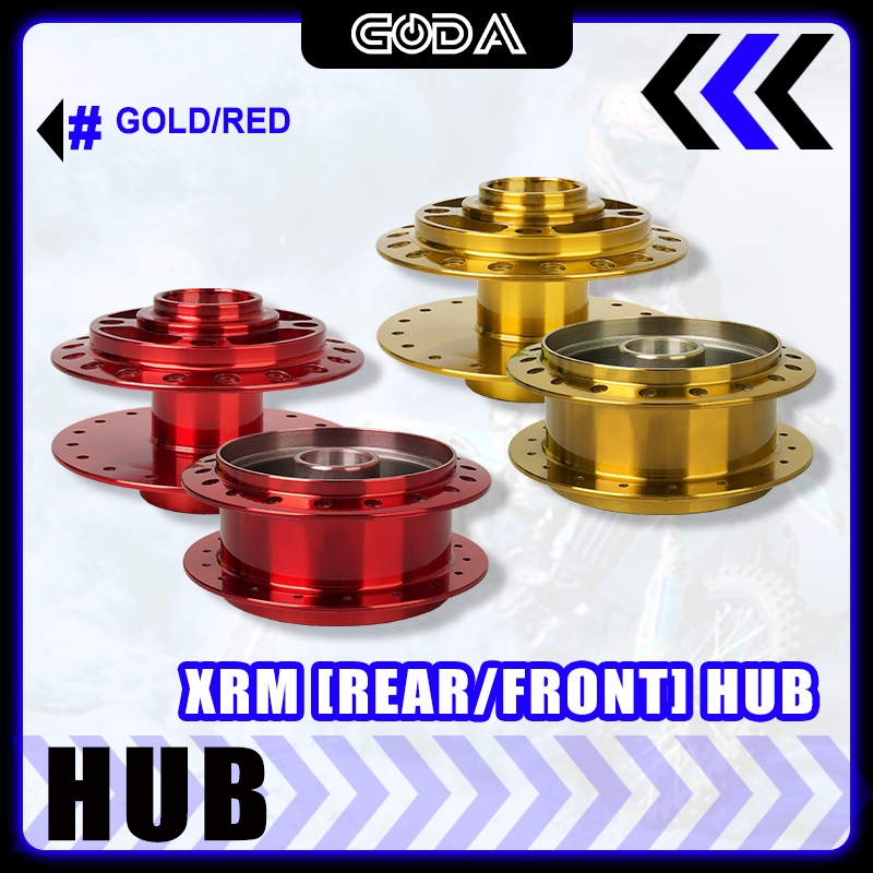 [GODA] MOTORCYCLE FRONT/REAR HUB FOR XRM | Shopee Philippines