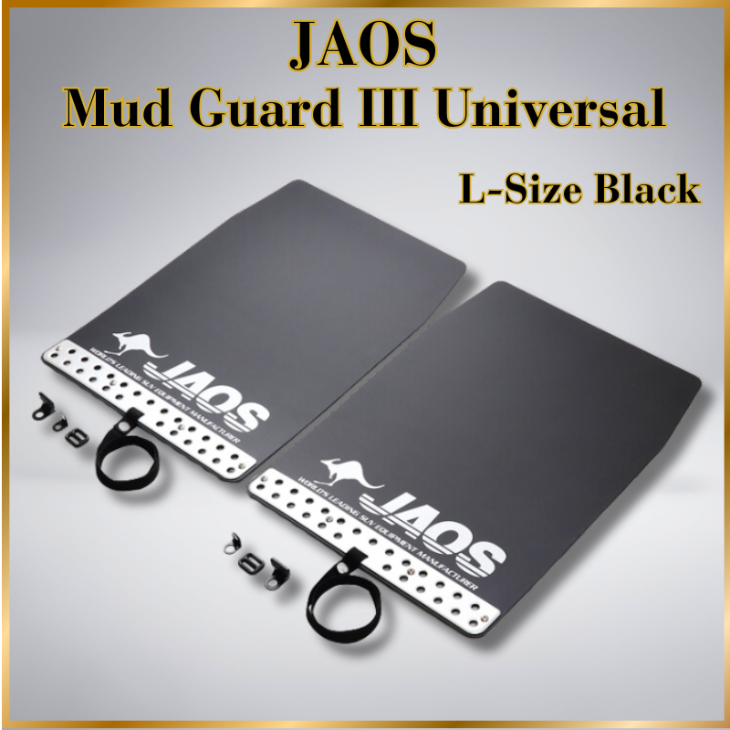 JAOS Mud Guard III Universal L-Size Black B622001 - SUV, 4x4, Truck ...
