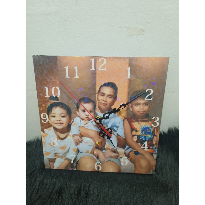 Wall Clock Personalized Sintra board | Shopee Philippines