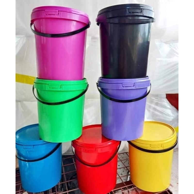 Pail Timba Colored Sealed Type storage 4-5 Liters | Shopee Philippines