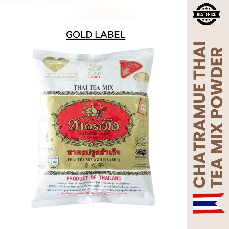 CHATRAMUE Thai Tea mix Gold Label 400g | Shopee Philippines
